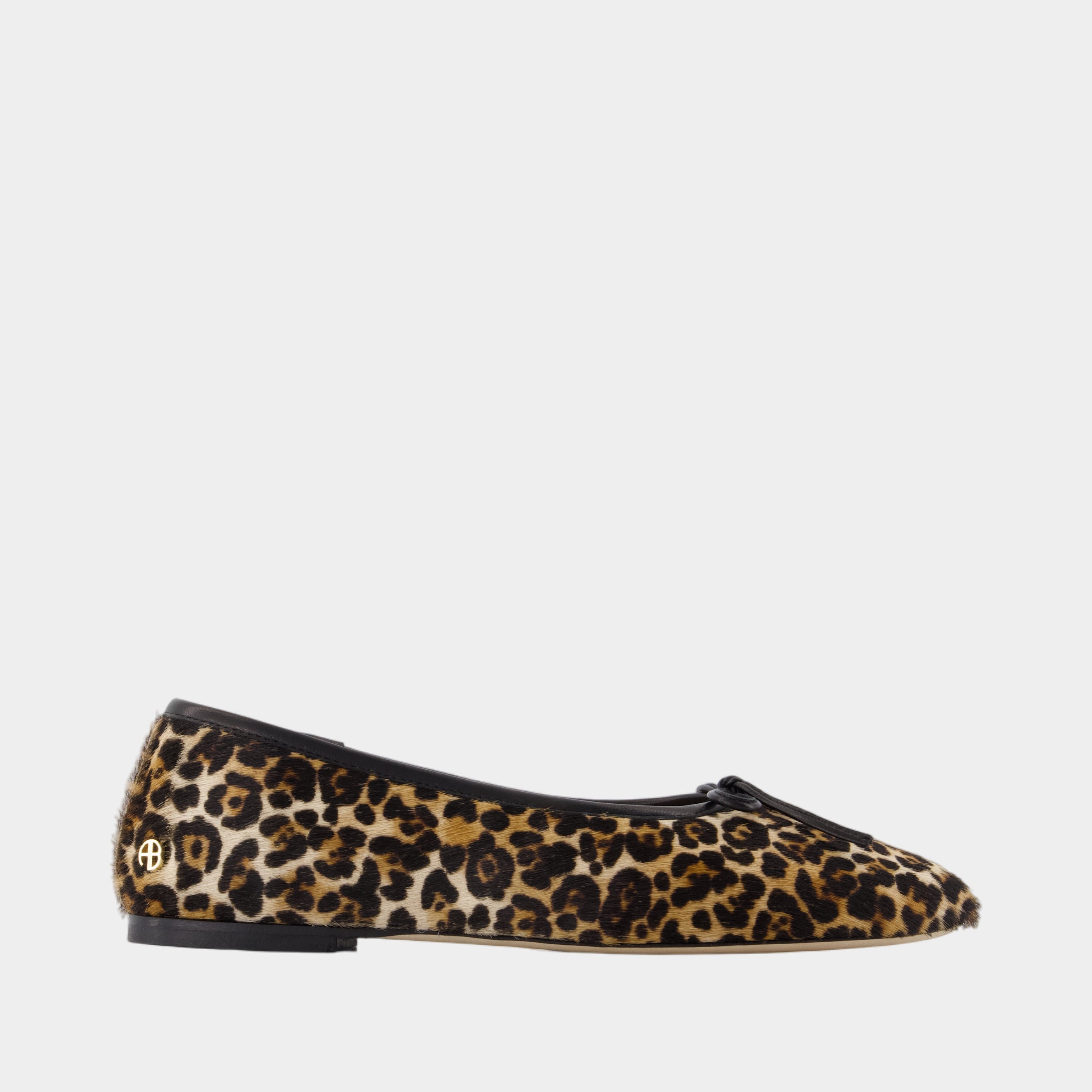 Jamie Ballerinas - ANINE BING - Leather - Black