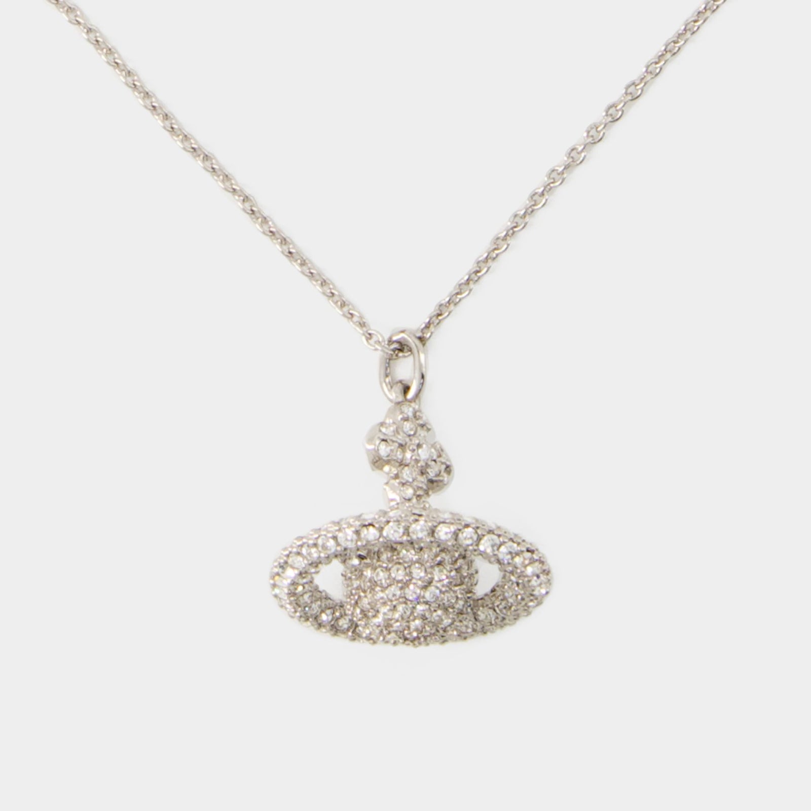 Grace Small Pendant Necklace Vivienne Westwood Brass Silver