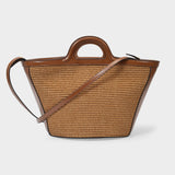 Tropicalia Small Shopper Bag - Marni - Raw Sienna - Leather Tropicalia Small Shopper Bag - Marni - Raw Sienna - Leather